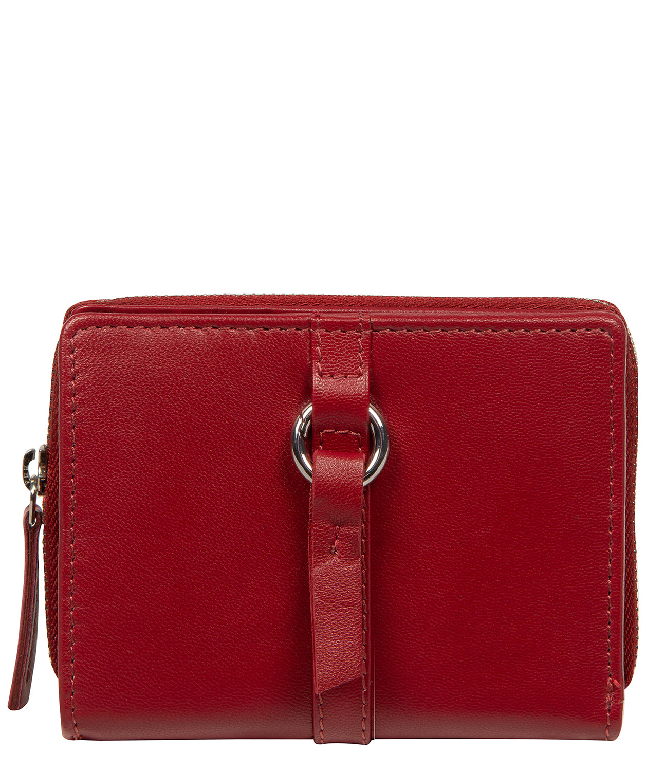 'Lena' Red Leather Purse