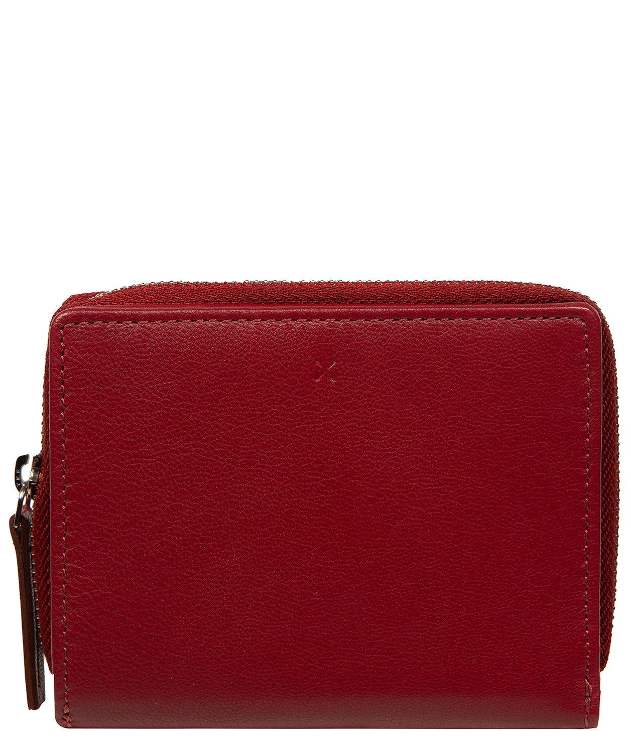 'Lilia' Red Leather Purse
