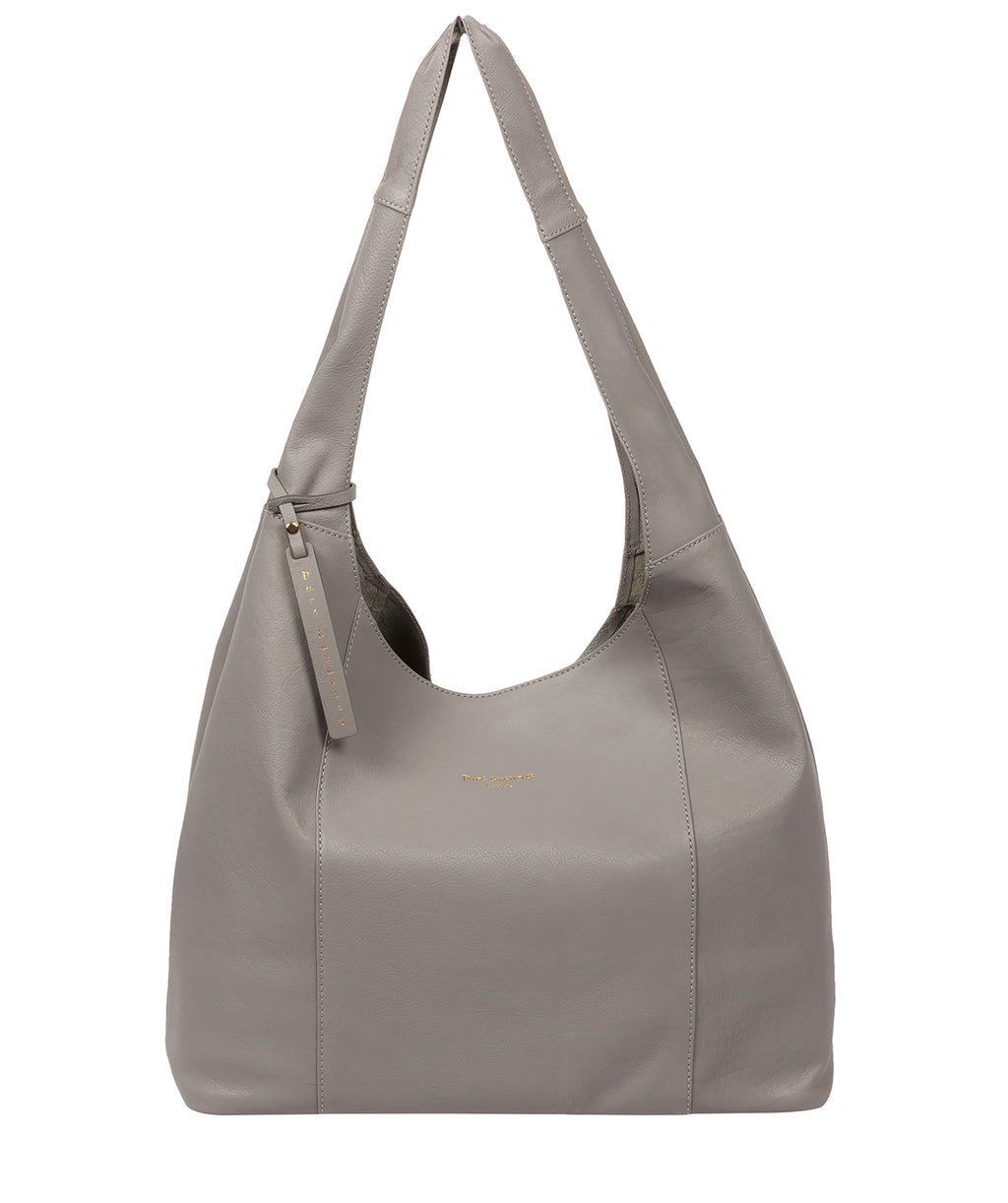 Dove Leather Shoulder Bag 'Nina' by Pure Luxuries – Pure Luxuries London