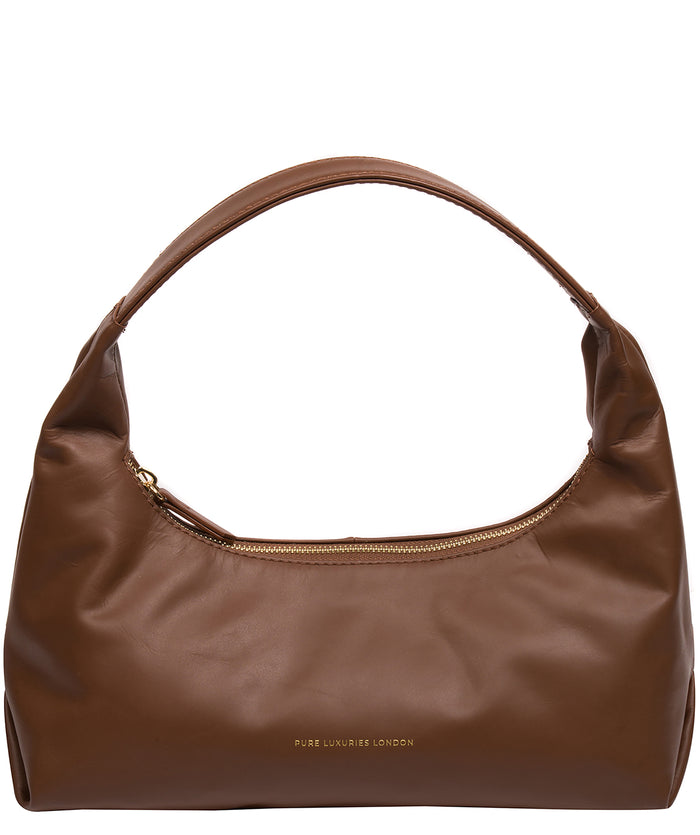 Chestnut Handbag Bag 'Reese' by Pure Luxuries