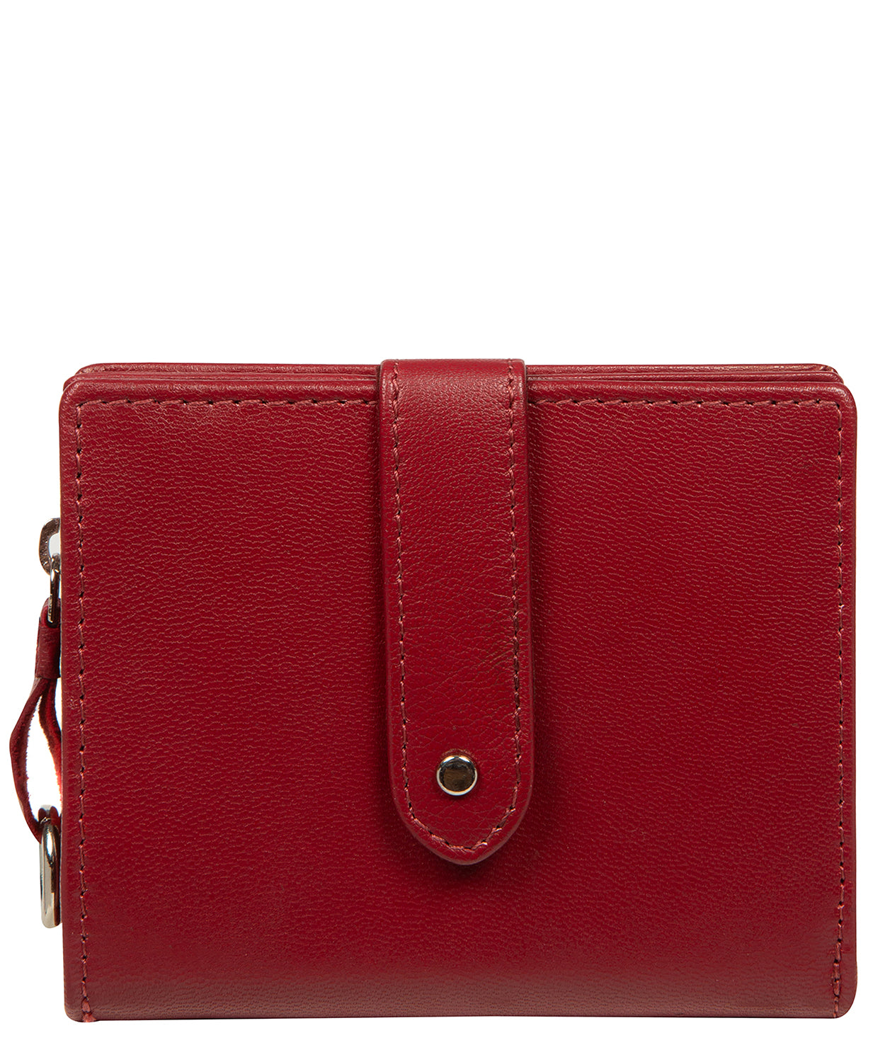 Pure Luxuries Red Leather Bi-Fold Purse Louise
