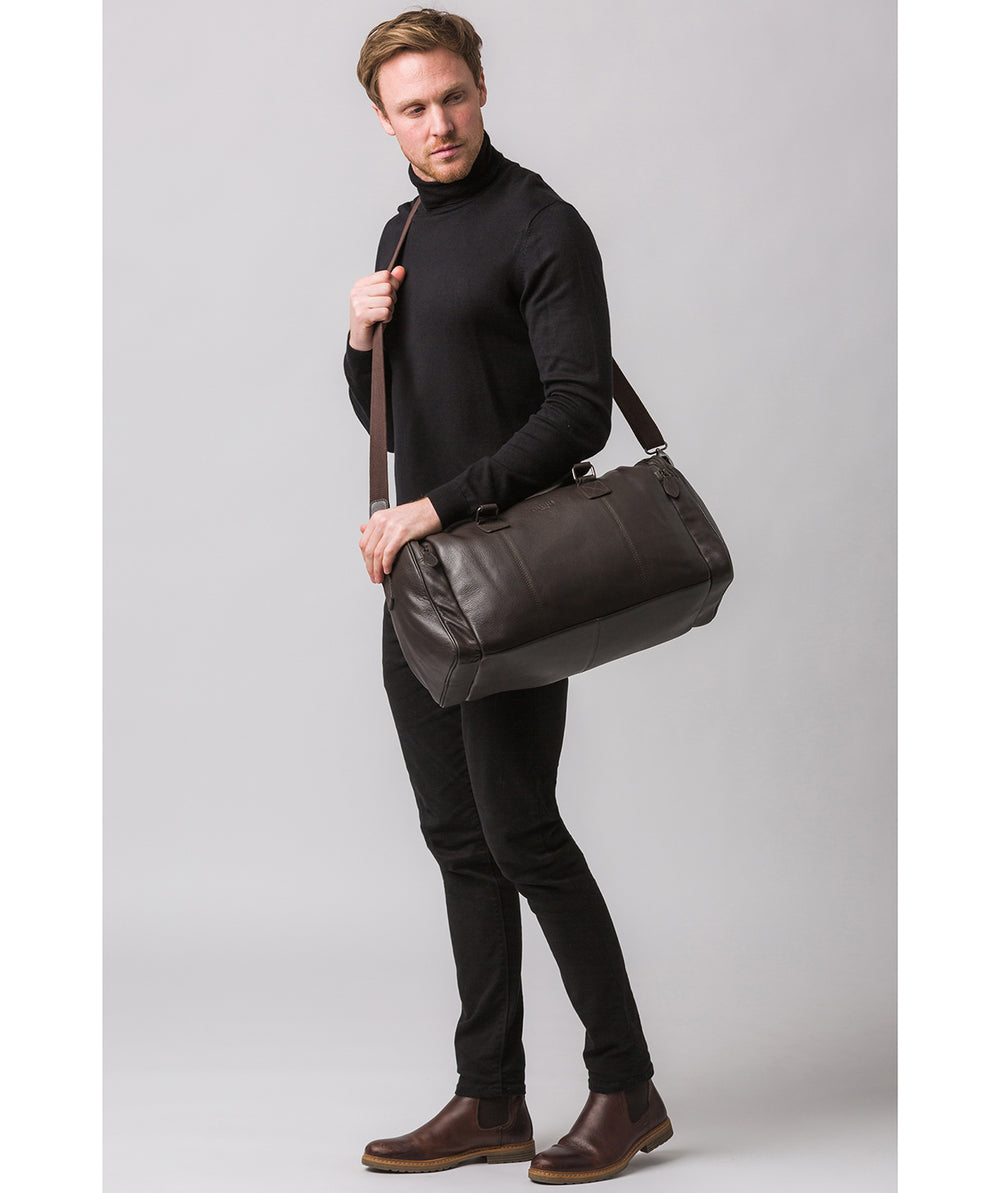 Men's Leather Holdalls - Pure Luxuries London