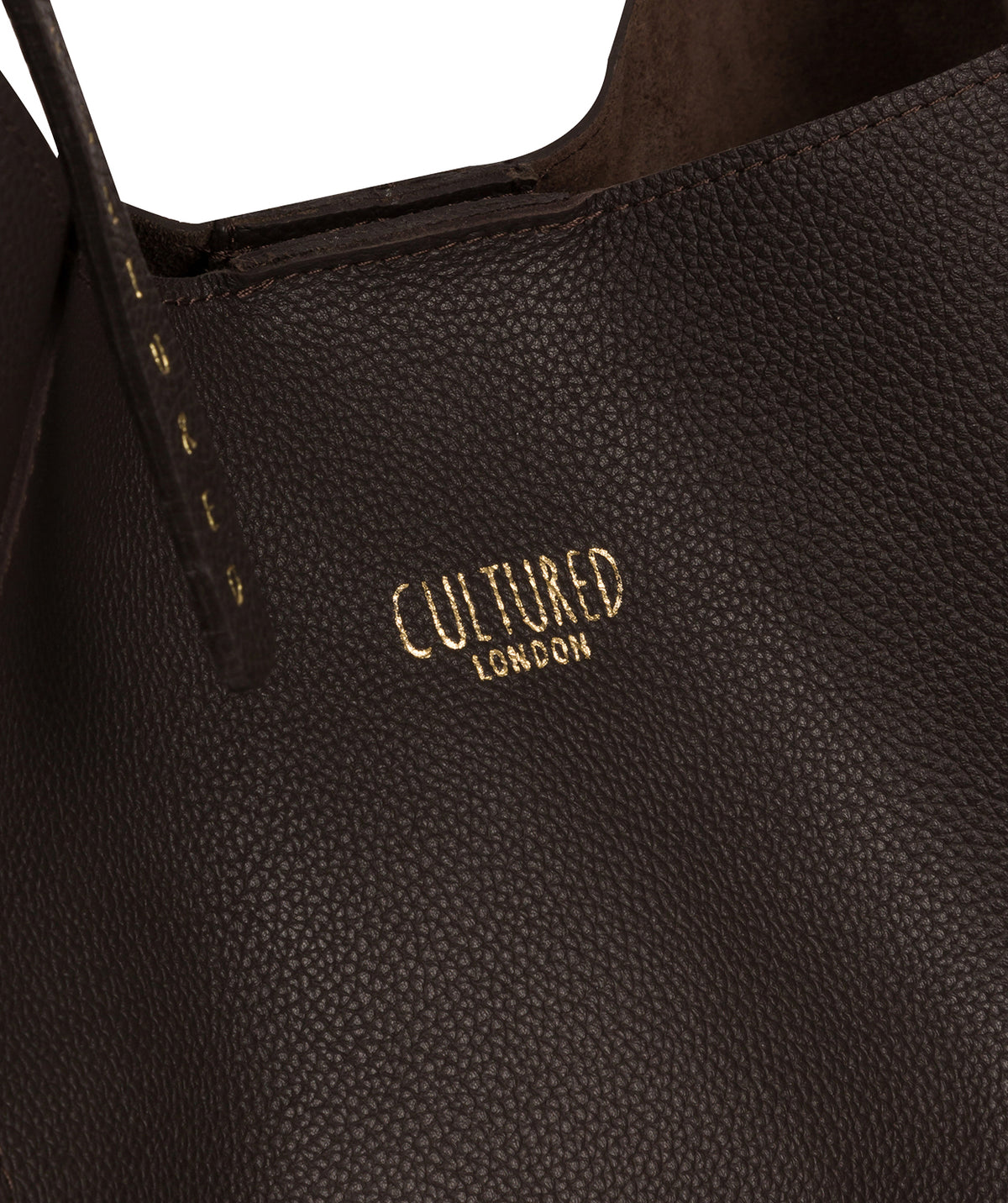 Brown Leather Shoulder Bag 'Harrow' by Cultured London