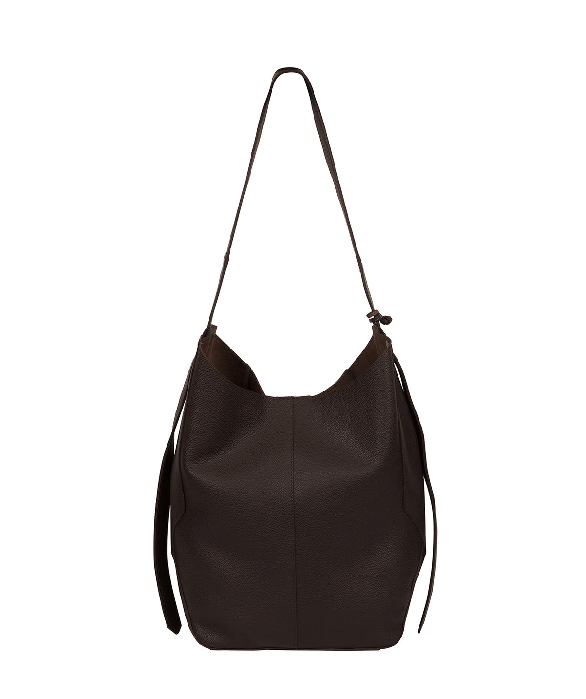 Brown Leather Shoulder Bag 'Harrow' by Cultured London