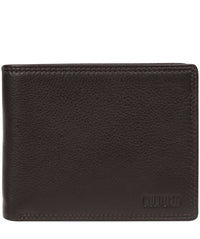 Brown Leather BiFold Wallet 'Callum' by Cultured London