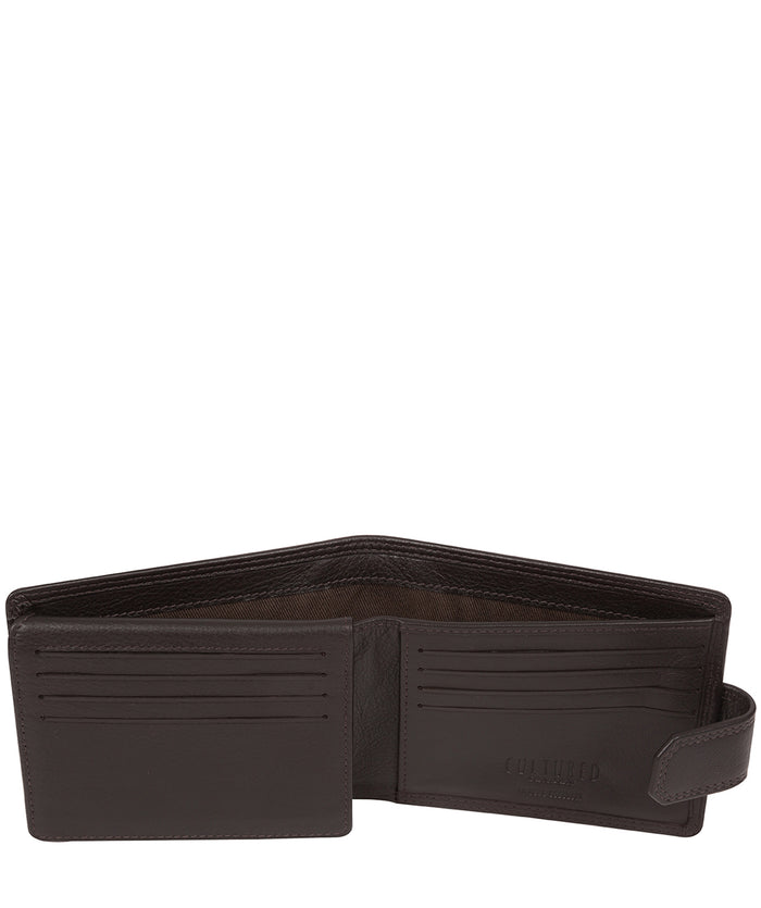 Brown Leather BiFold Wallet 'Scott' by Cultured London