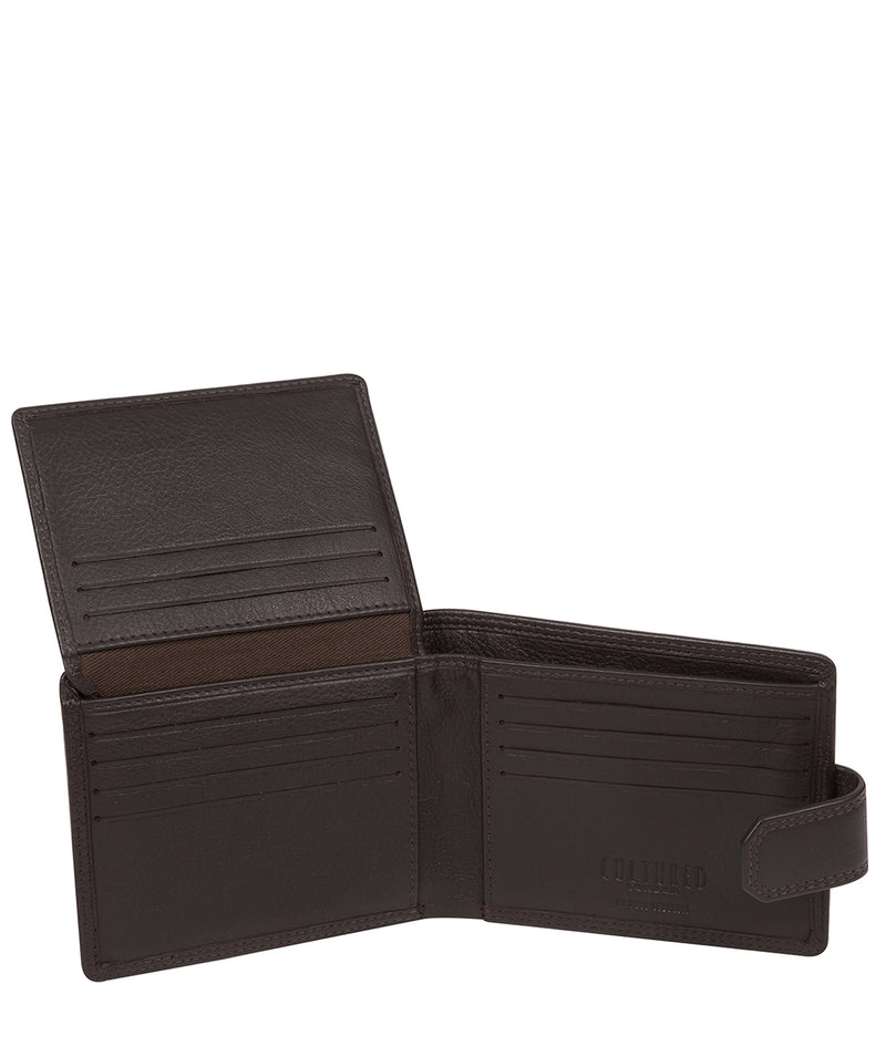 Brown Leather BiFold Wallet 'Scott' by Cultured London – Pure Luxuries ...