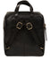 Black Leather Backpack 'Delfina' by Pure Luxuries