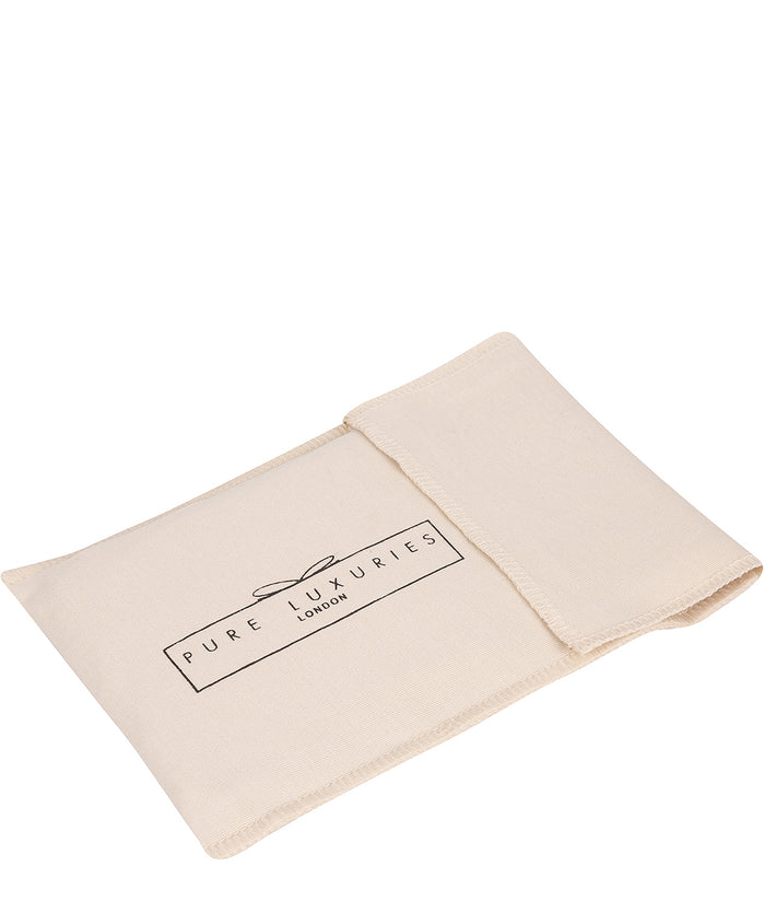 Pink Leather Coin Holder Purse 'Pinner' by Pure Luxuries