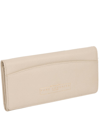 White Leather Purse 'Izabel' by Pure Luxuries