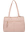 Pink Leather Handbag 'Mist' by Pure Luxuries