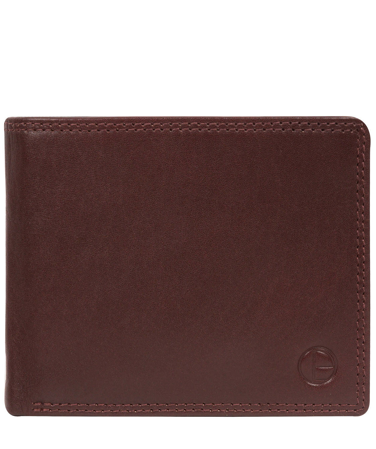 Brown Leather BiFold Wallet 'Barracuda' by Pure Luxuries