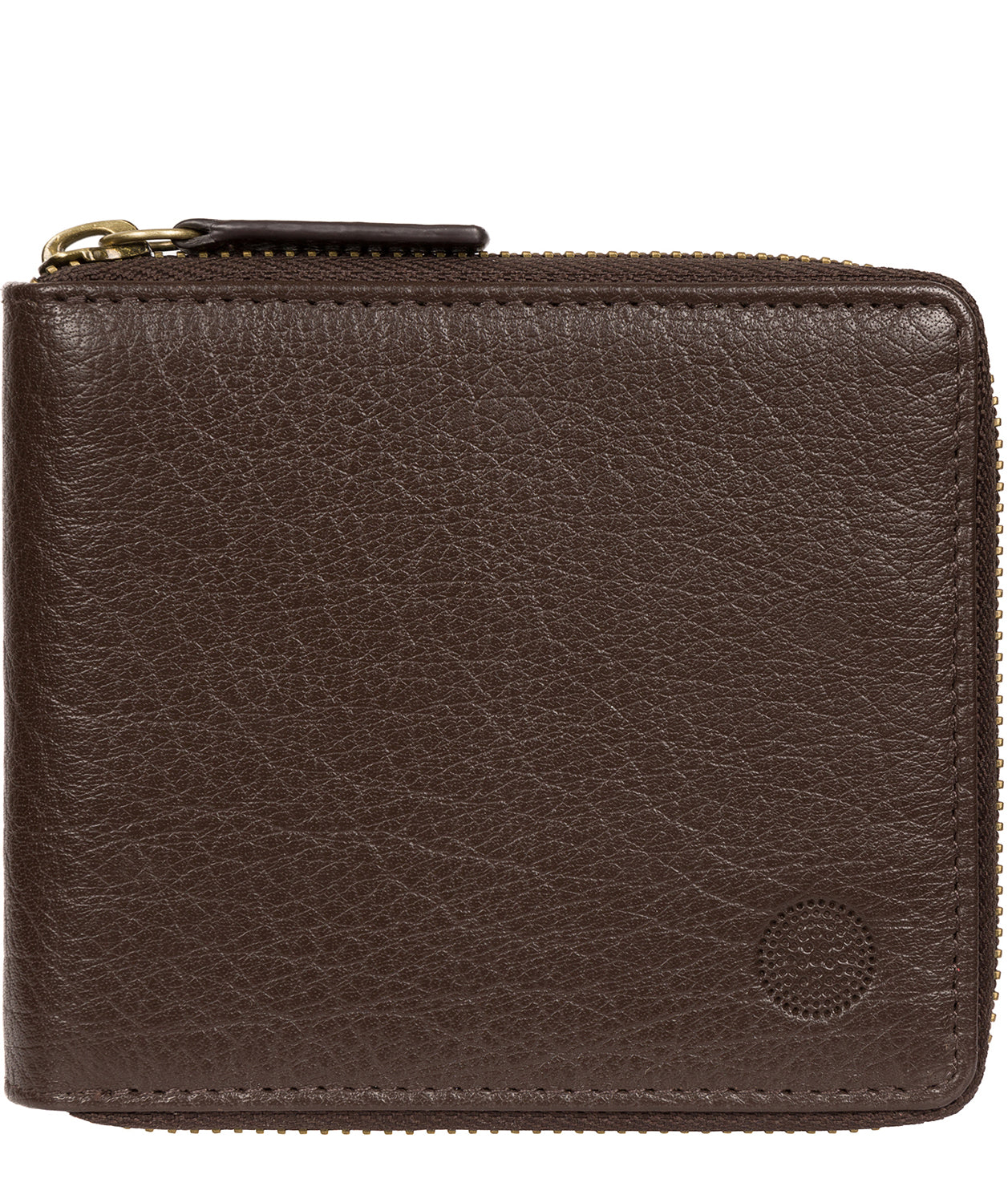 Brown Leather RFID Wallet 'Morrison' by Conkca London